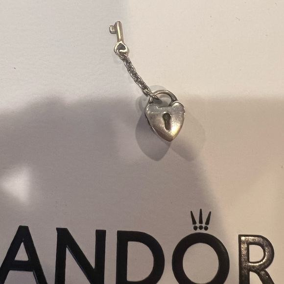 Pandora | Jewelry | Pandora Lock And Key Charm | Poshmark